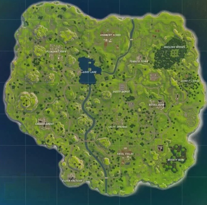 L'evoluzione della mappa di FORTNITE nelle varie season :: Fortnite ...